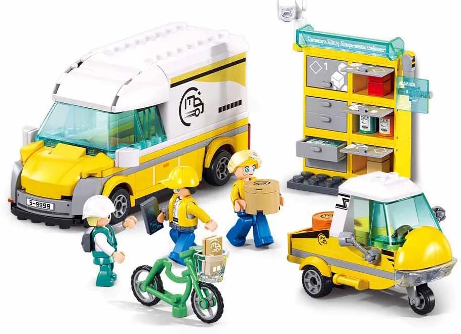 Sluban Metropolis M38-B1290 Doručovací služba