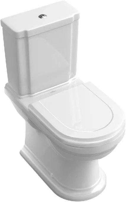 Villeroy & Boch Hommage - WC kombi mísa, 37x73 cm, CeramicPlus, bílá 666210R1