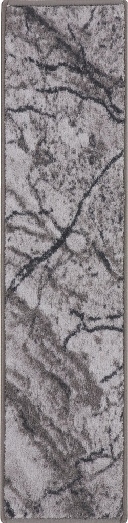 Behúň na mieru Marble 19 šedý, šíre 67 cm, šedá, chodba / predsieň, Spoltex