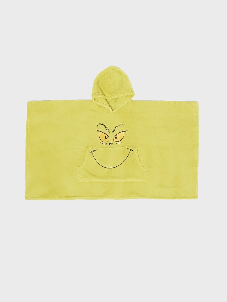 Sinsay - Deka s kapucí Grinch - zelená