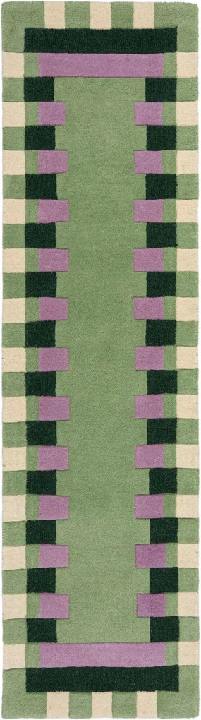XXXLutz BĚHOUN, 60/230 cm, zelená, fialová Flair Rugs - Online Only koberce & rohožky - 003165041004