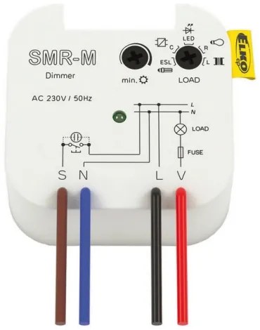 Stmívač Elko EP SMR-M pro úsporné a LED žárovky