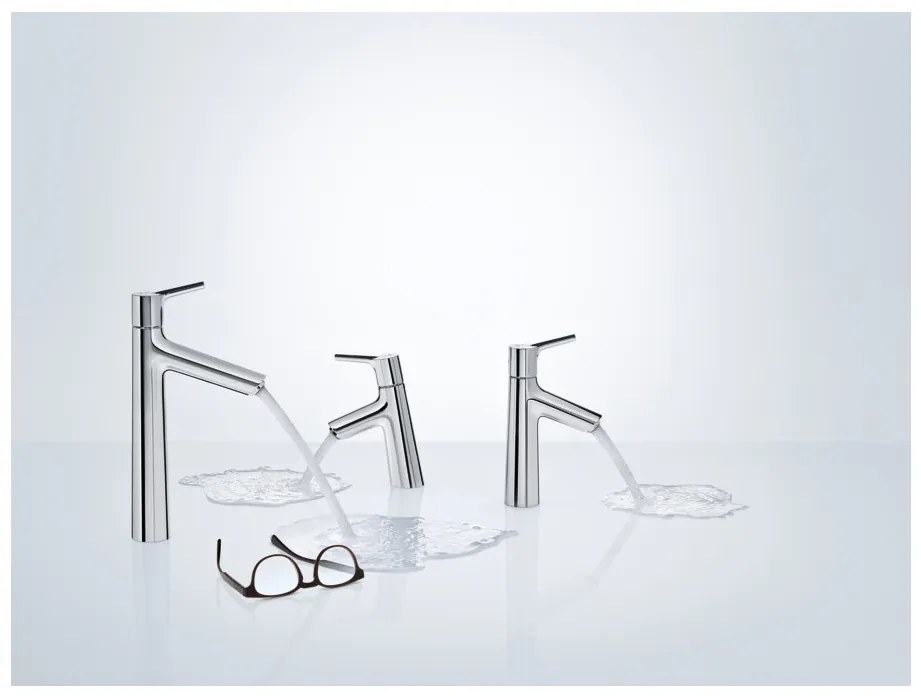 Hansgrohe Talis S, páková umyvadlová baterie 80 bez odtokové soupravy, chromová, 72012000