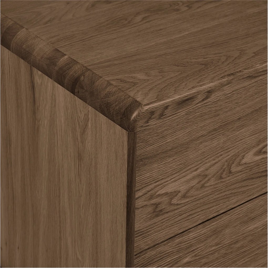 House Nordic Komoda DARWIN tmavě hnědá 180×45 cm 3150101