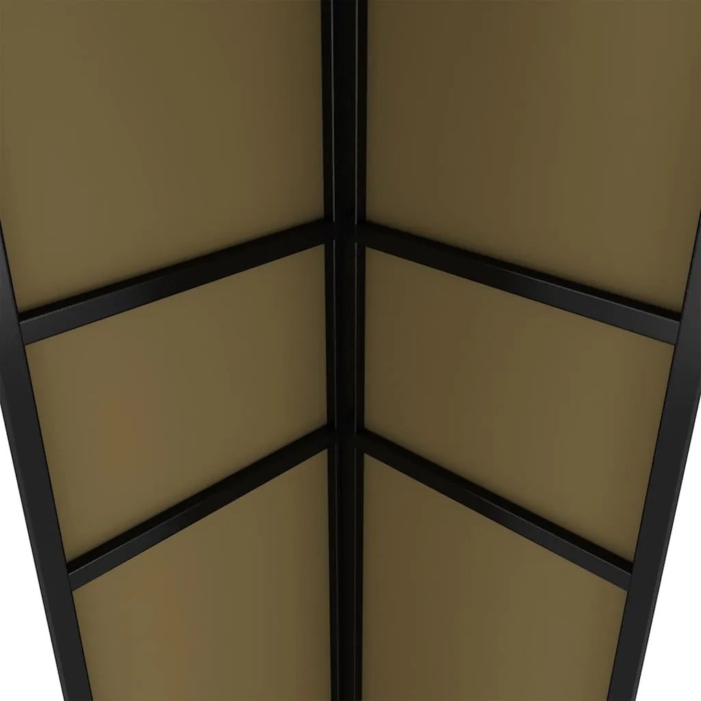 Altán s dvojitou střechou 3 x 6 m taupe 180 g/m² 312219