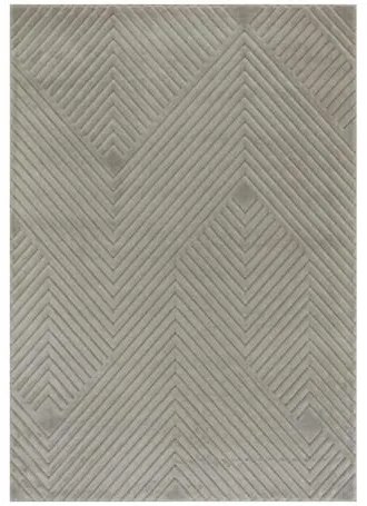 Odolný 3D koberec KORDOBA K2 ŠEDÁ 200x280 cm