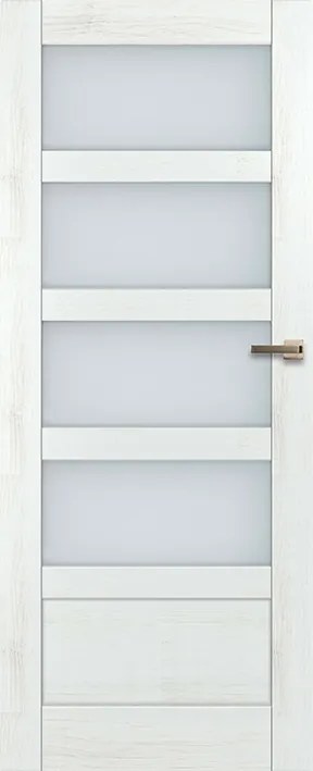 Interiérové dveře vasco doors BRAGA model 5 Průchozí rozměr: 70 x 197 cm, Orientace dveří: Levé dveře, Dekor: Dub riviera