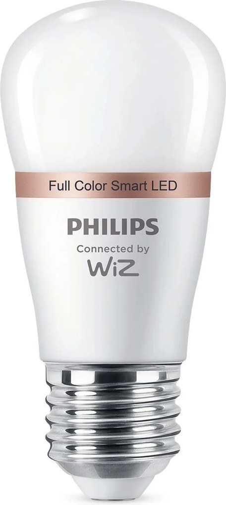 Philips Smart LED žárovka E27 P45, 4,9 W, 470 lm, RGBW 2200-6500 K