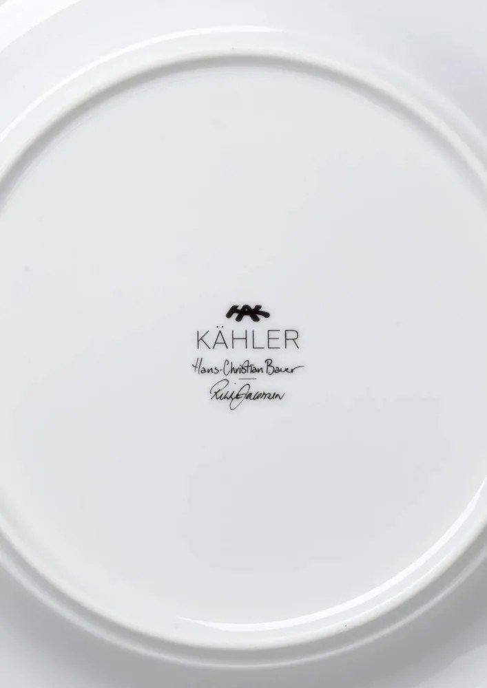 Bílý dezertní porcelánový talíř s vánočním motivem ø 19 cm Hammershøi Christmas – Kähler Design