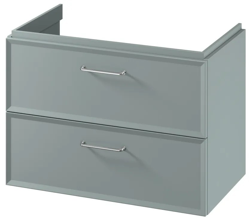 Cersanit Mille, umyvadlová skříňka 794x446x551 mm, zelená matná, S1017-004