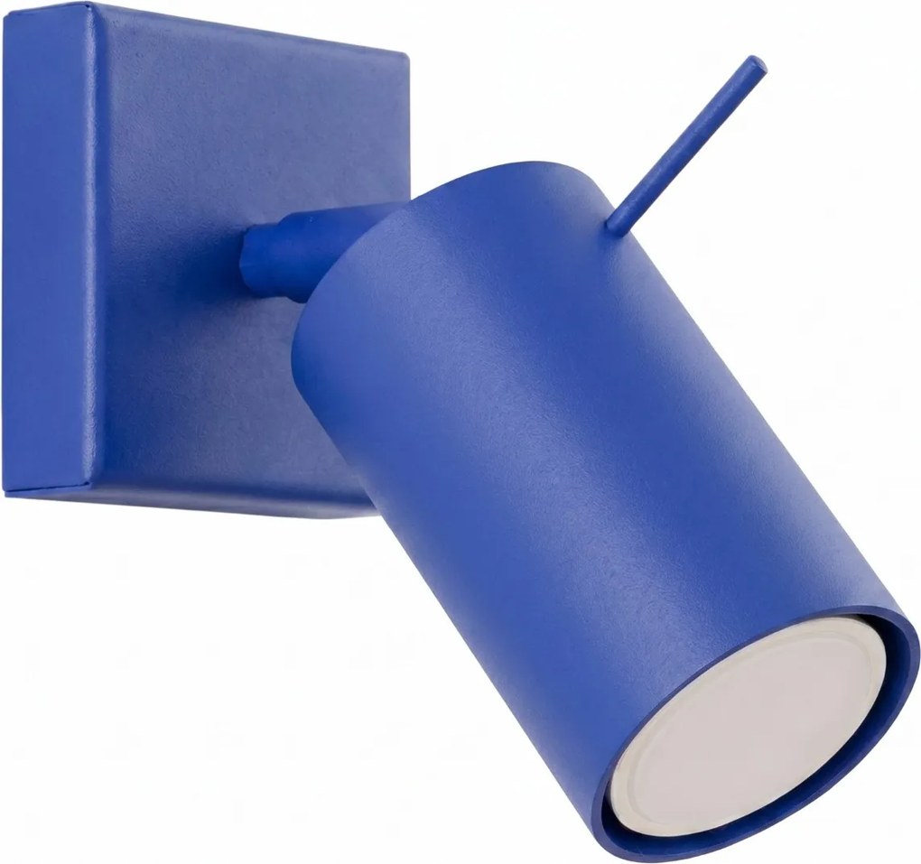 Sollux Lighting Nástěnné svítidlo RING ultramarínové