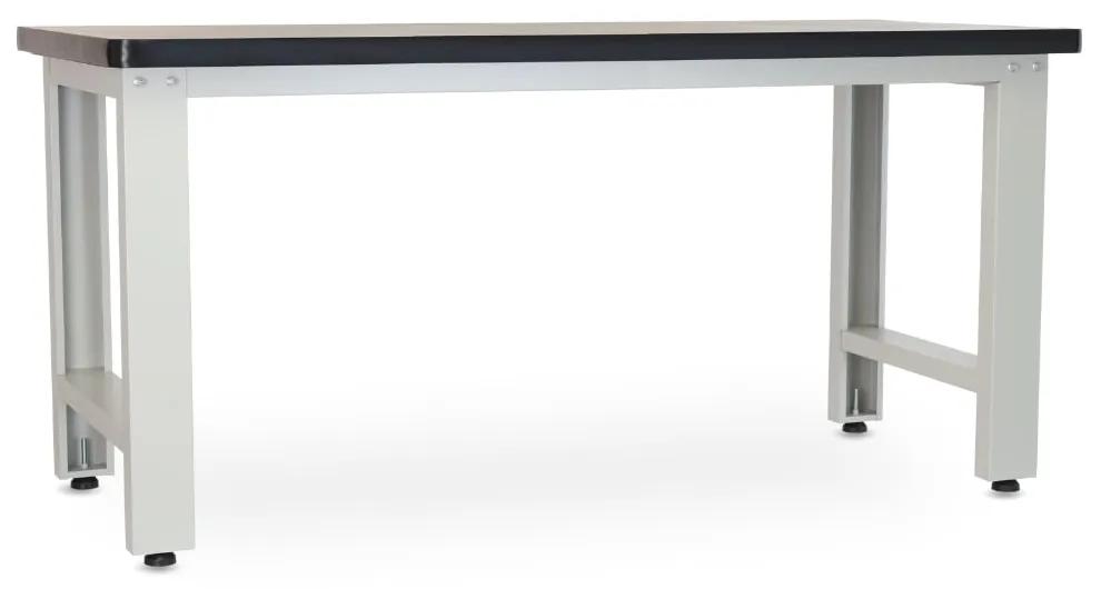 Dílenský stůl Solid MDF-00, 180 cm, černá