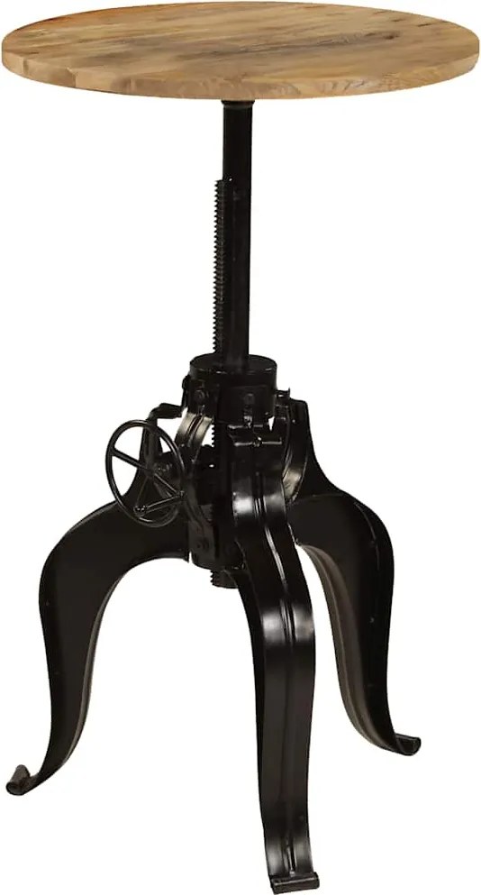 Barový stůl z masivního mangovníkového dřeva 60 x (76–110) cm 245266