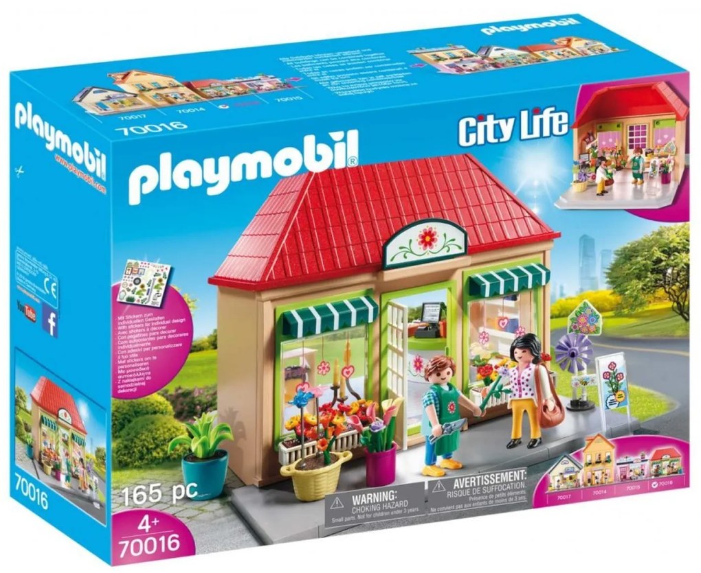 Playmobil 70016 květinářství