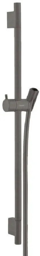 Hansgrohe Unica'S - Sprchová tyč 65 cm se sprchovou hadicí, kartáčovaný černý chrom 28632340