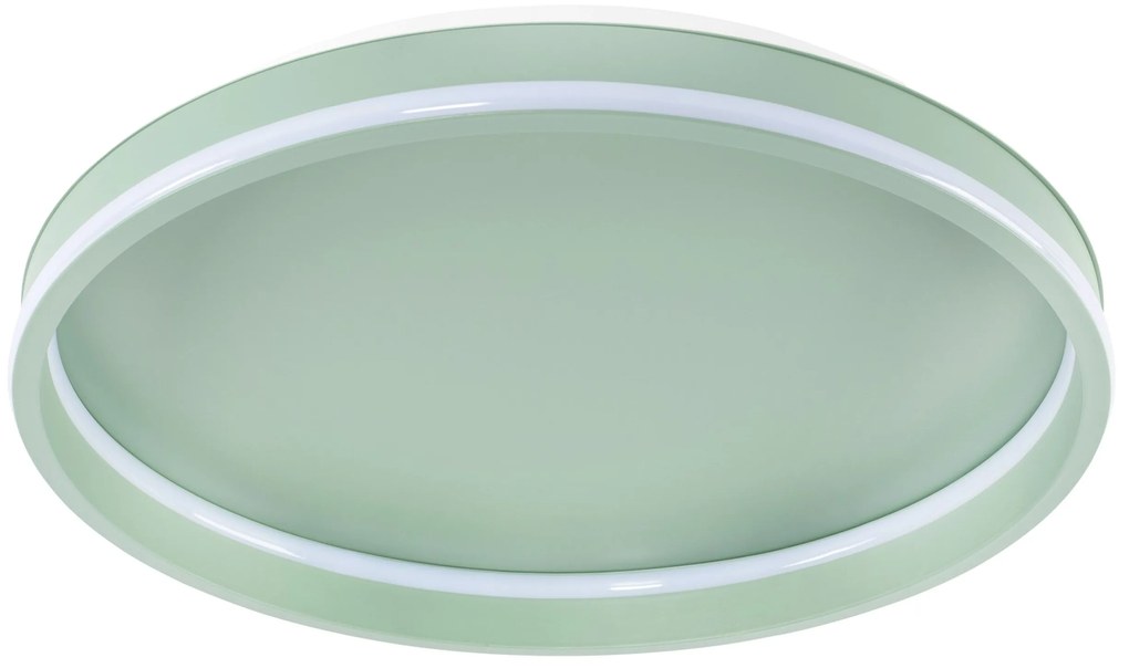 Toolight Toolight, LED stropní svítidlo 40cm, 4000 lm, 22W, 4000K, APP1463, zelená, OSW-08641