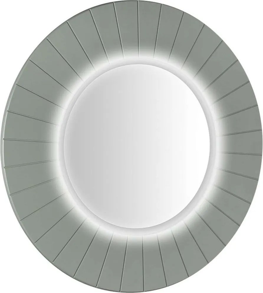 Sapho Lumiro - Zrcadlo s LED osvětlením, průměr 75 cm, verde LR750-4444S