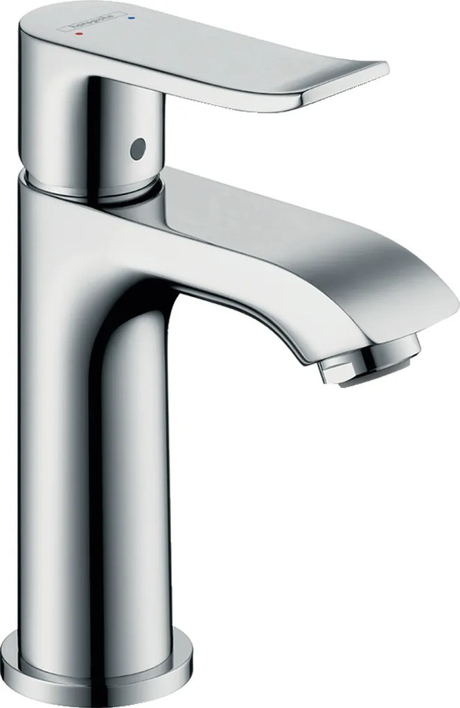 Hansgrohe Metris New, umyvadlová baterie s výpustí, chromová, 31088000