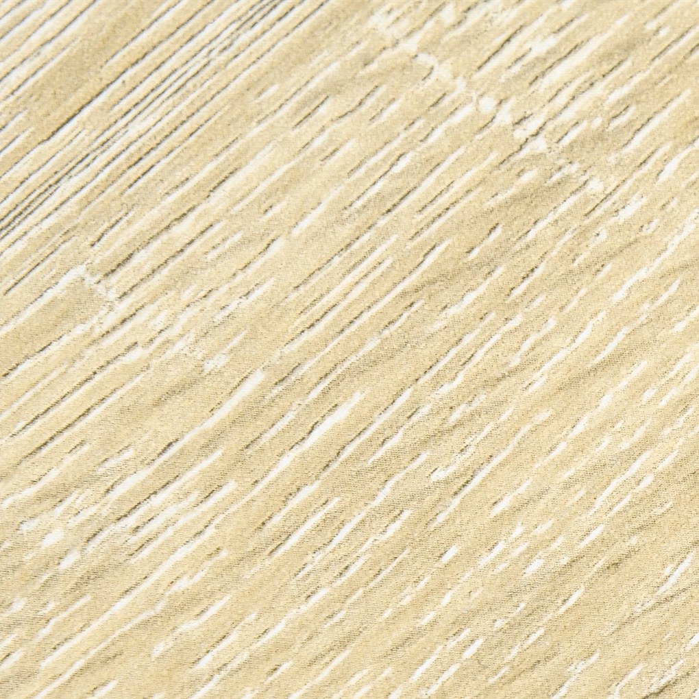 HOMCOM Průmyslový design jídlení stůl Velký zkosený vrch 120L x 60W x 75H cm Černé kovové nohy na vlásky světlá dýha MDF