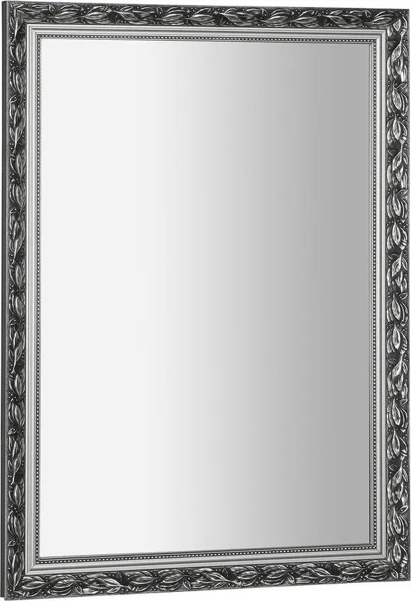 SAPHO MELISSA zrcadlo v dřevěném rámu 570x770mm, stříbrná NL394