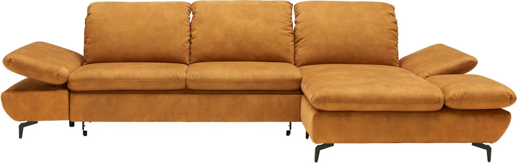 XXXLutz SEDACÍ SOUPRAVA, textil, curry žlutá Chilliano - Sedací soupravy - 000137006467