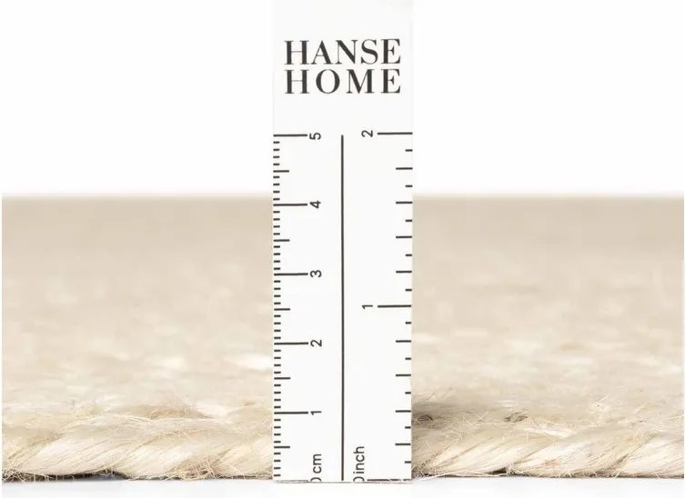 Oboustranný/ručně tkaný jutový koberec ve světle přírodní barvě 160x230 cm Braided – Hanse Home