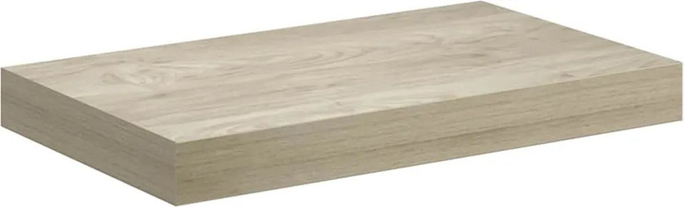 Plovoucí nástěnné police 2 ks dub 40 x 23,5 x 3,8 cm MDF 323869