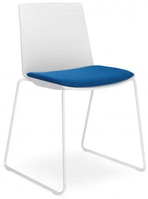 LD seating Konferenční židle SKY FRESH 042-Q Barva kostry bílá kostra GALERIE - Čalounění LD seating LÁTKY 1 / DINO, ERA, ONE 2021 Barva plastu LD plast - černá