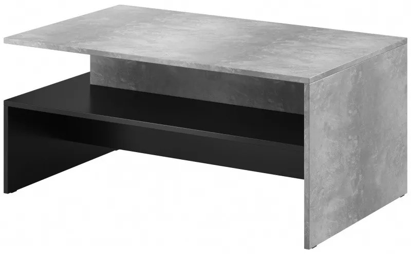 Hector Konferenční stolek Baros černý/beton