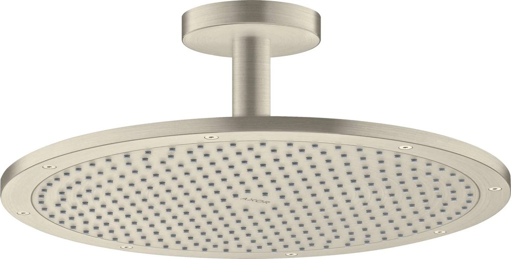 Axor ShowerSolutions - Hlavová sprcha, průměr 36 cm, kartáčovaný nikl 26035820