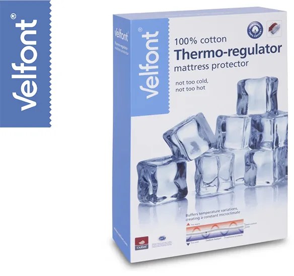 VELFONT THERMO OUTLAST Matracové prostěradlo 90x190/200