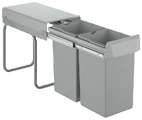 Grohe Blue Home - Vestavný odpadkový koš 30 cm, dělený 15/15 l 40855000