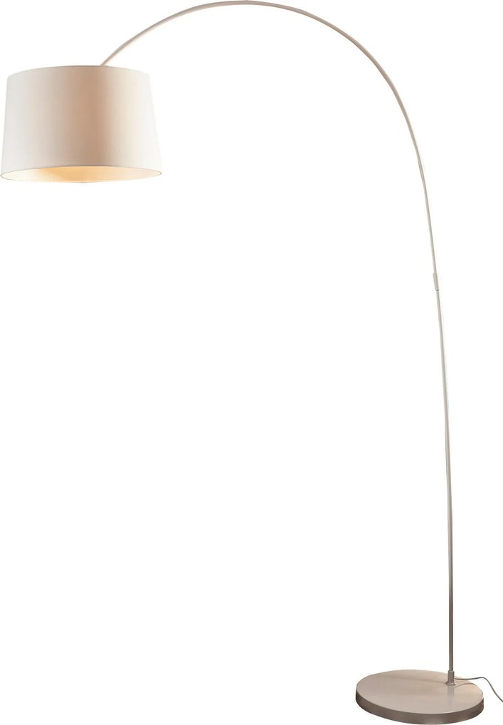 XXXLutz STOJACÍ OBLOUKOVÉ SVÍTIDLO, 135/205/36 cm P & B - Online Only svítidla - 001769024204