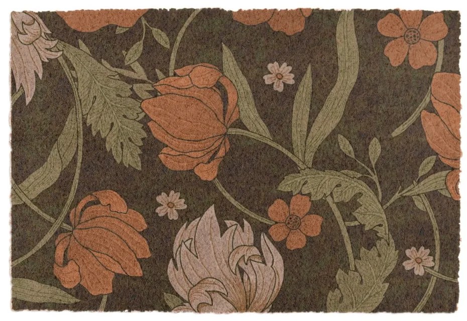 Rohožka z kokosového vlákna 60x90 cm William Morris Rose – Artsy Doormats