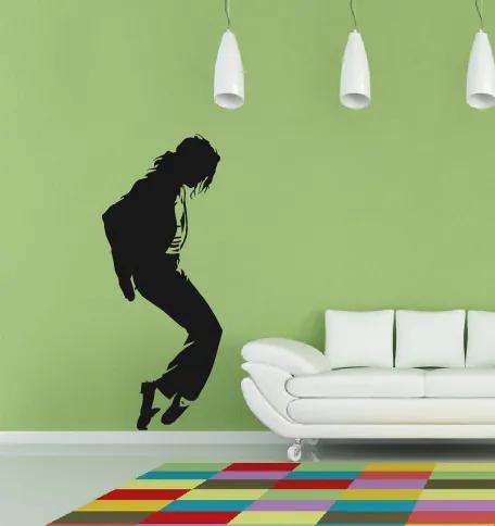 Samolepka na zeď Michael Jackson Měsíční chůze - 122 x 50 cm