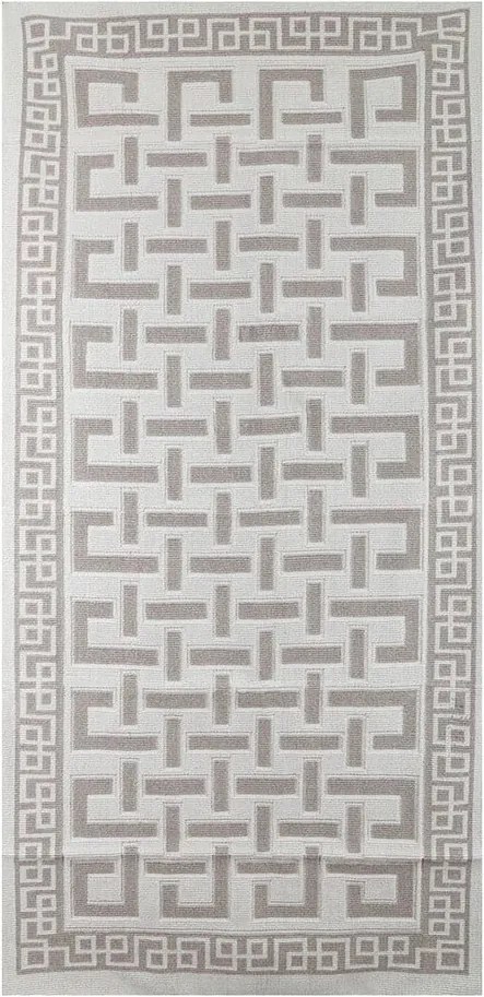 Světle šedý koberec Jani, 140 x 200 cm