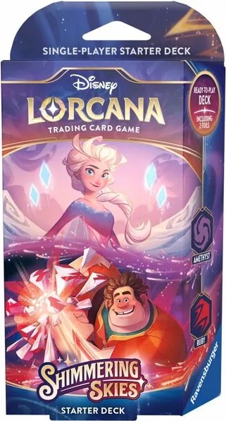 Disney Lorcana: Shimmering Skies - Starter Deck Amethyst & Ruby