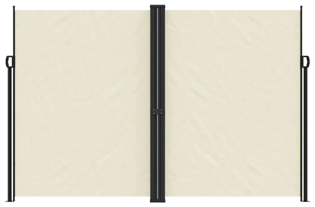 Zatahovací boční markýza krémová 220 x 1 000 cm,  4004775