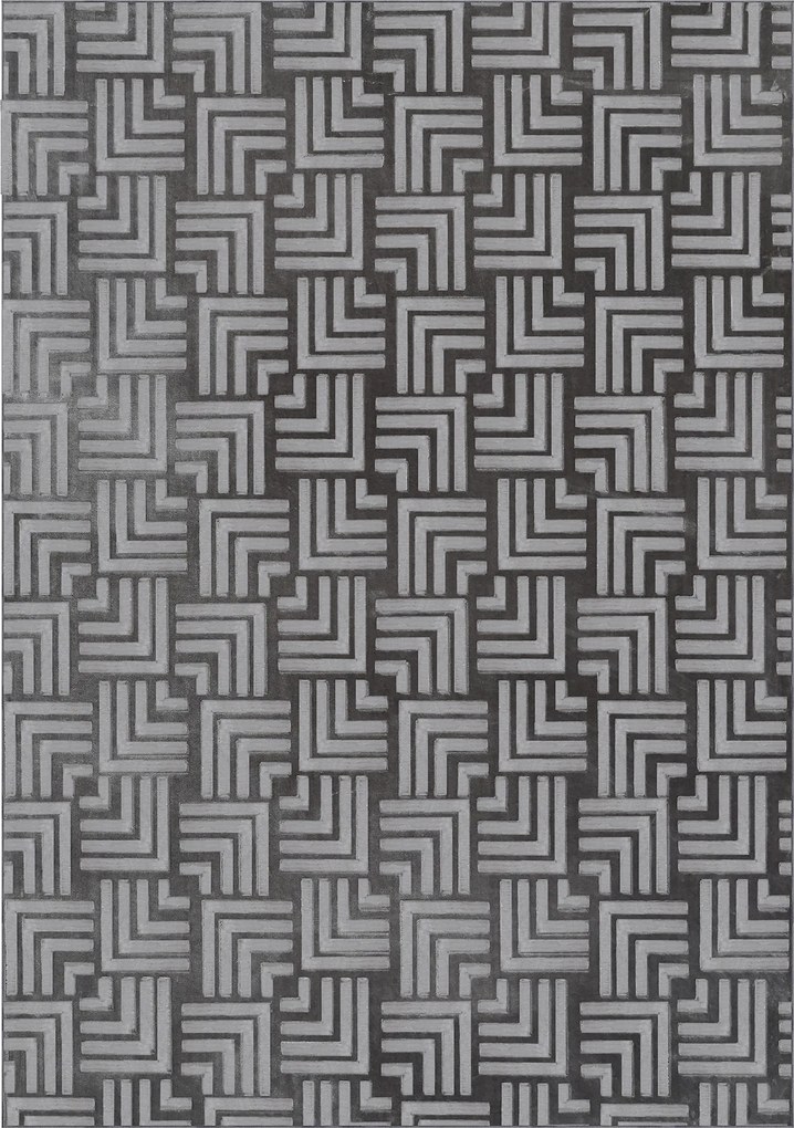 XXXLutz BĚHOUN, 80/150 cm, antracitová Kayoom - Online Only koberce & rohožky - 005937171003