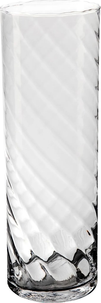 Vase Crytal Twist 15x15x45 cm