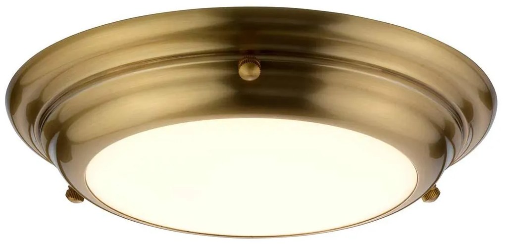 Elstead Koupelnové stropní svítidlo WELLAND FS-AB mosaz/LED 12W