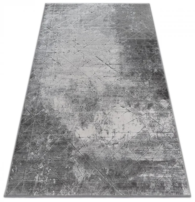 3kraft Kusový koberec ACRYLOVY YAZZ 6076 šedý