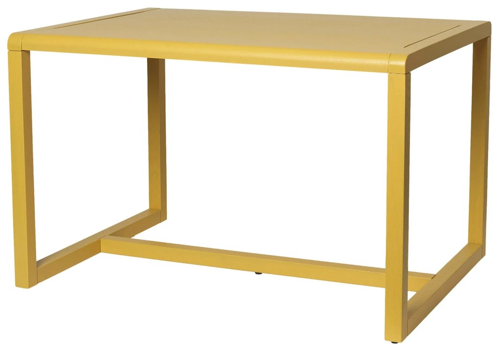 FERM LIVING Stůl Little Architect, Yellow