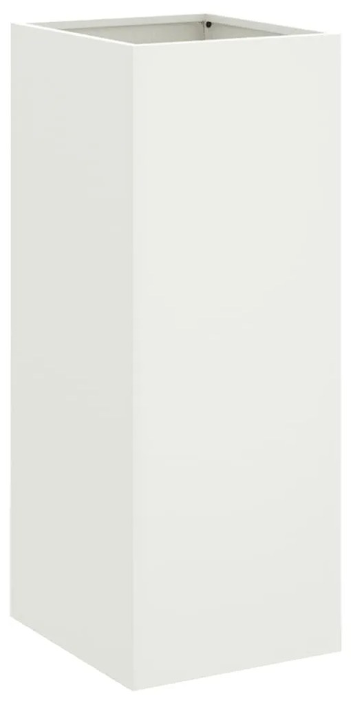 Truhlík bílý 32 x 27,5 x 75 cm ocel válcovaná za studena - Default Title