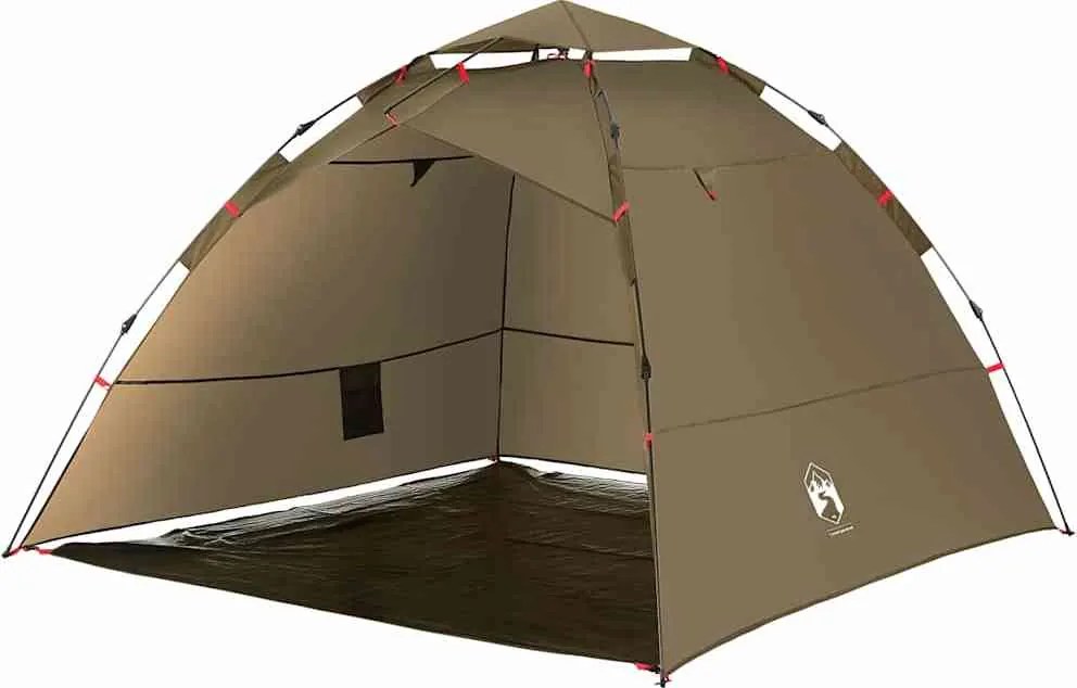 vidaXL Rybářský stan pro 4 osoby rychloupínací [4005325] Barva: Maskáčová