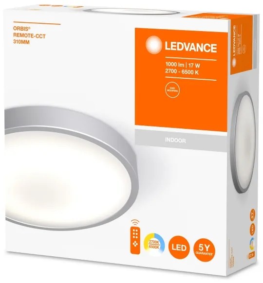 Ledvance - LED Stmívatelné stropní svítidlo ORBIS LED/17W/230V 2700-6500 + DO