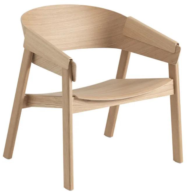 Muuto Křeslo Cover Lounge Chair, oak