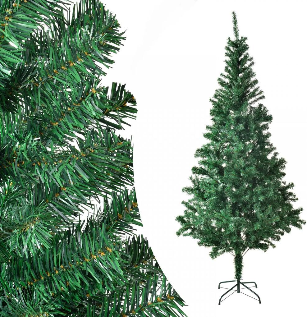 Goleto Umělý vánoční stromek 180 cm zelený