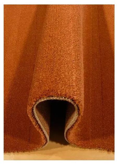 Kusový koberec Mlha terakotový 70x140 70x140cm