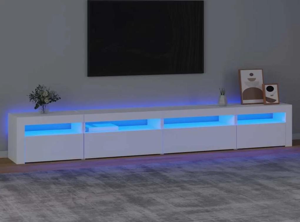 vidaXL TV skříňka s LED osvětlením 270 x 35 x 40 cm [3152749] Barva: Betonová šedá